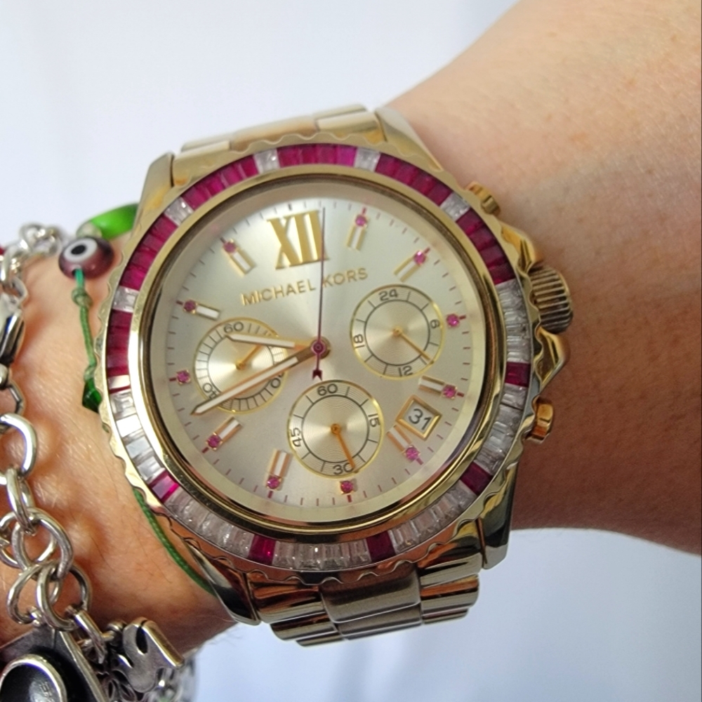 Michael Kors Women's Everest Mk5871 Quartz Watch - Gem